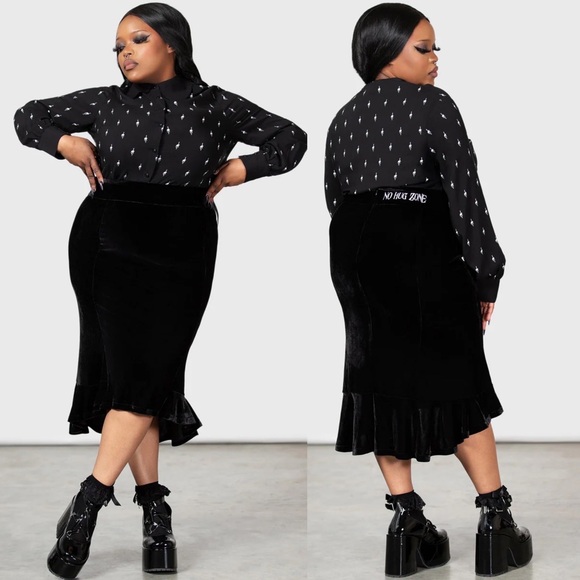 Killstar | Skirts | Killstar Wednesday Little Storm Cloud No Hug Zone ...